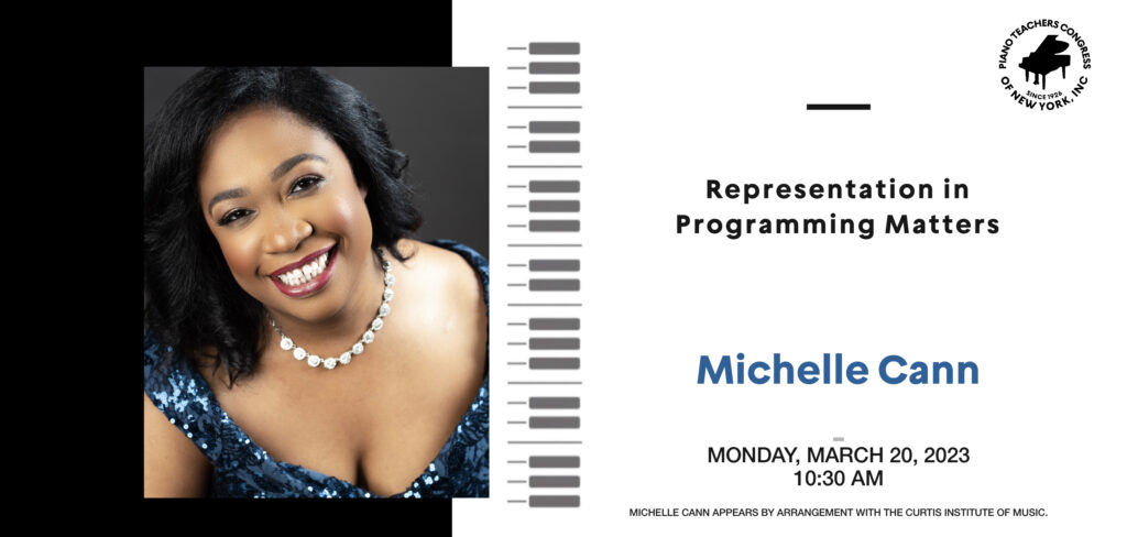 Michelle Cann - Representation in Programming Matters ...